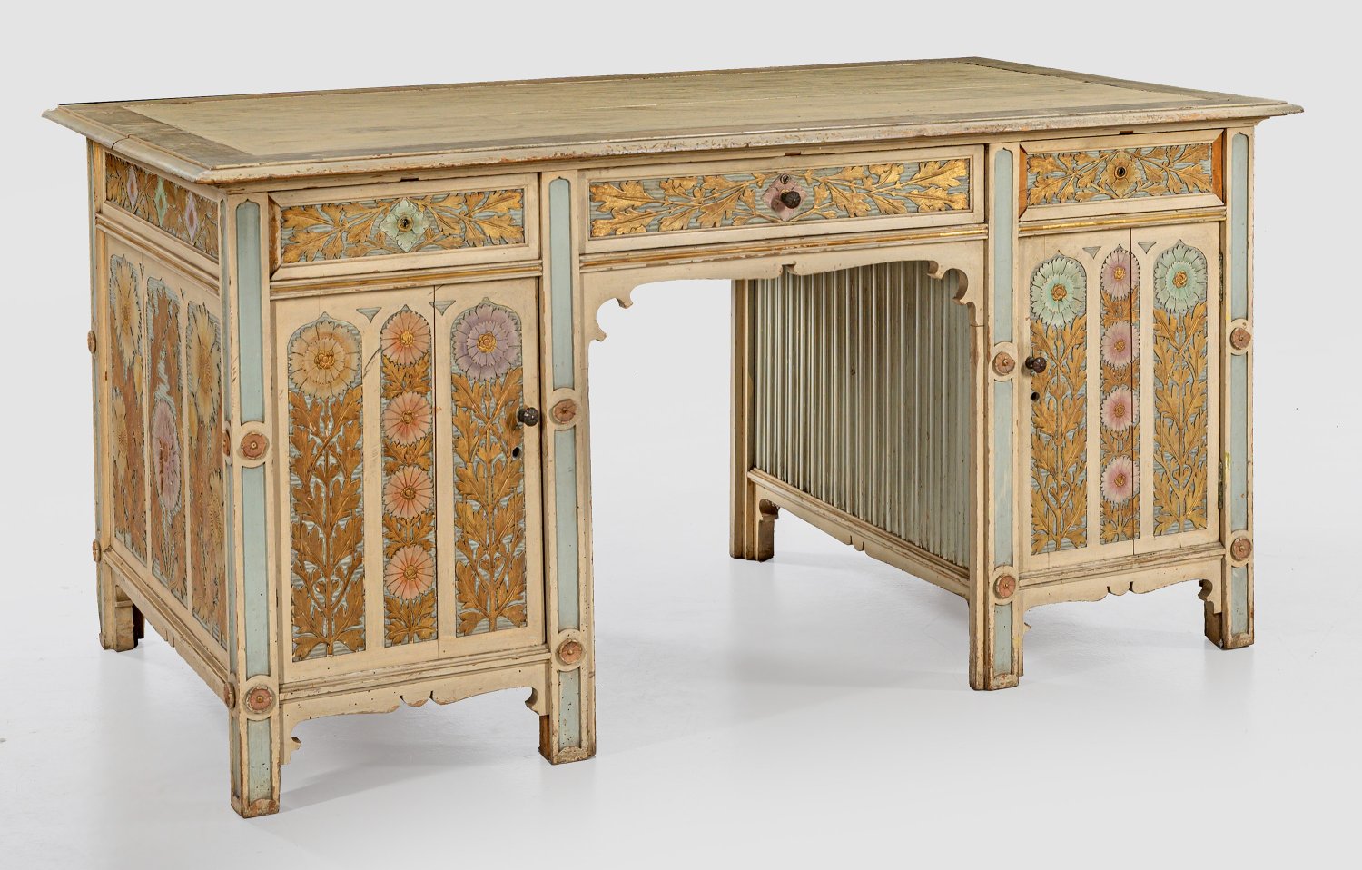 Schloss Ahlden Auctions | Arts and Crafts-Schreibtisch von Rapp & Sohn